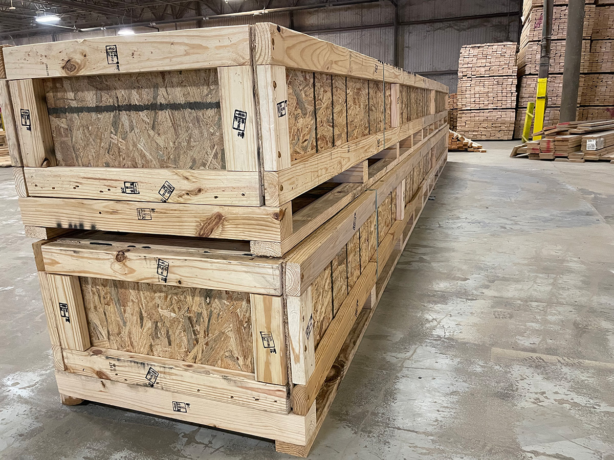 Reliable Wooden Storage Crates | Conner Industries